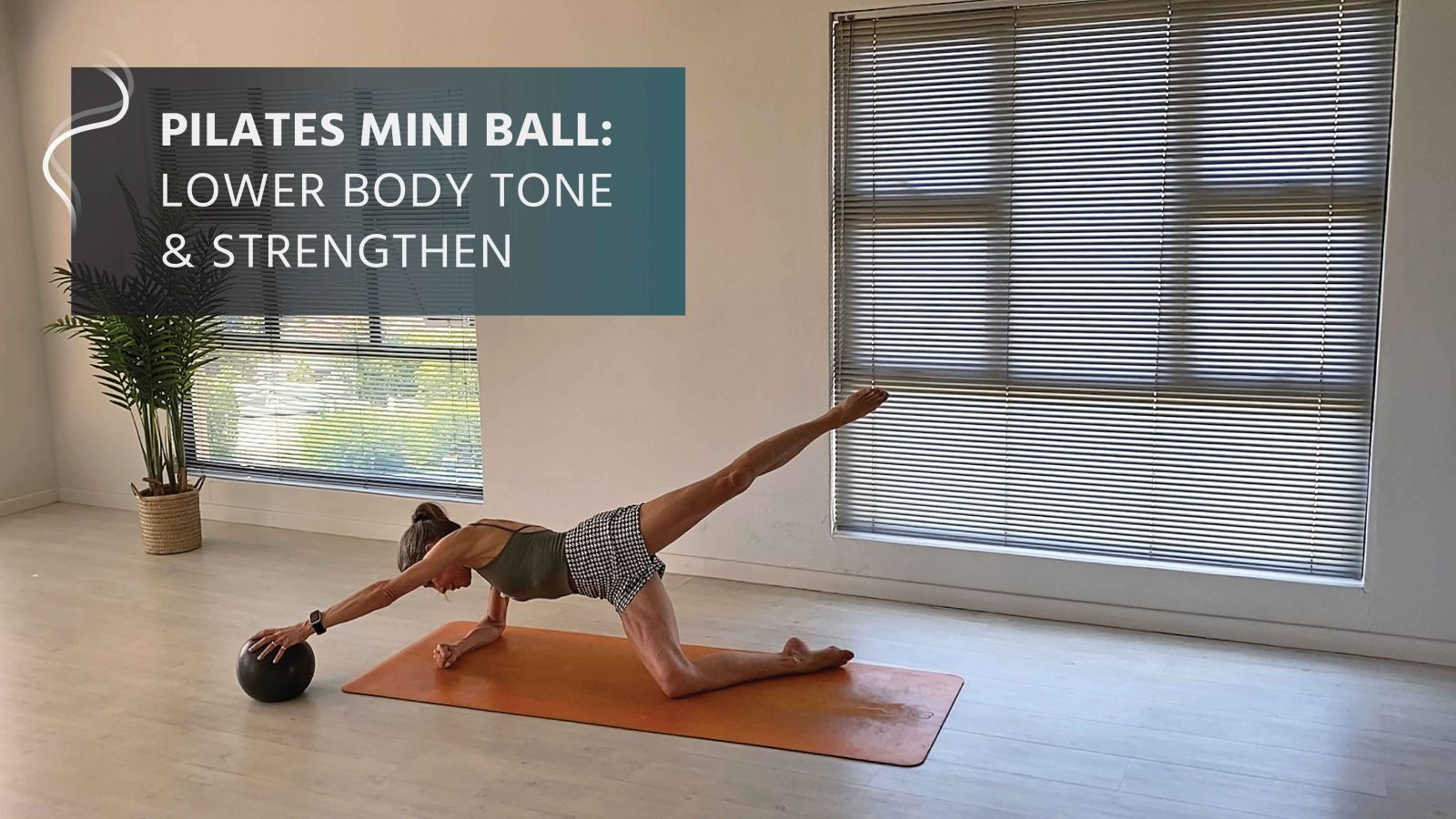 Pilates Mini Ball - Lower Body Tone & Strengthen Class - The Unbound Body