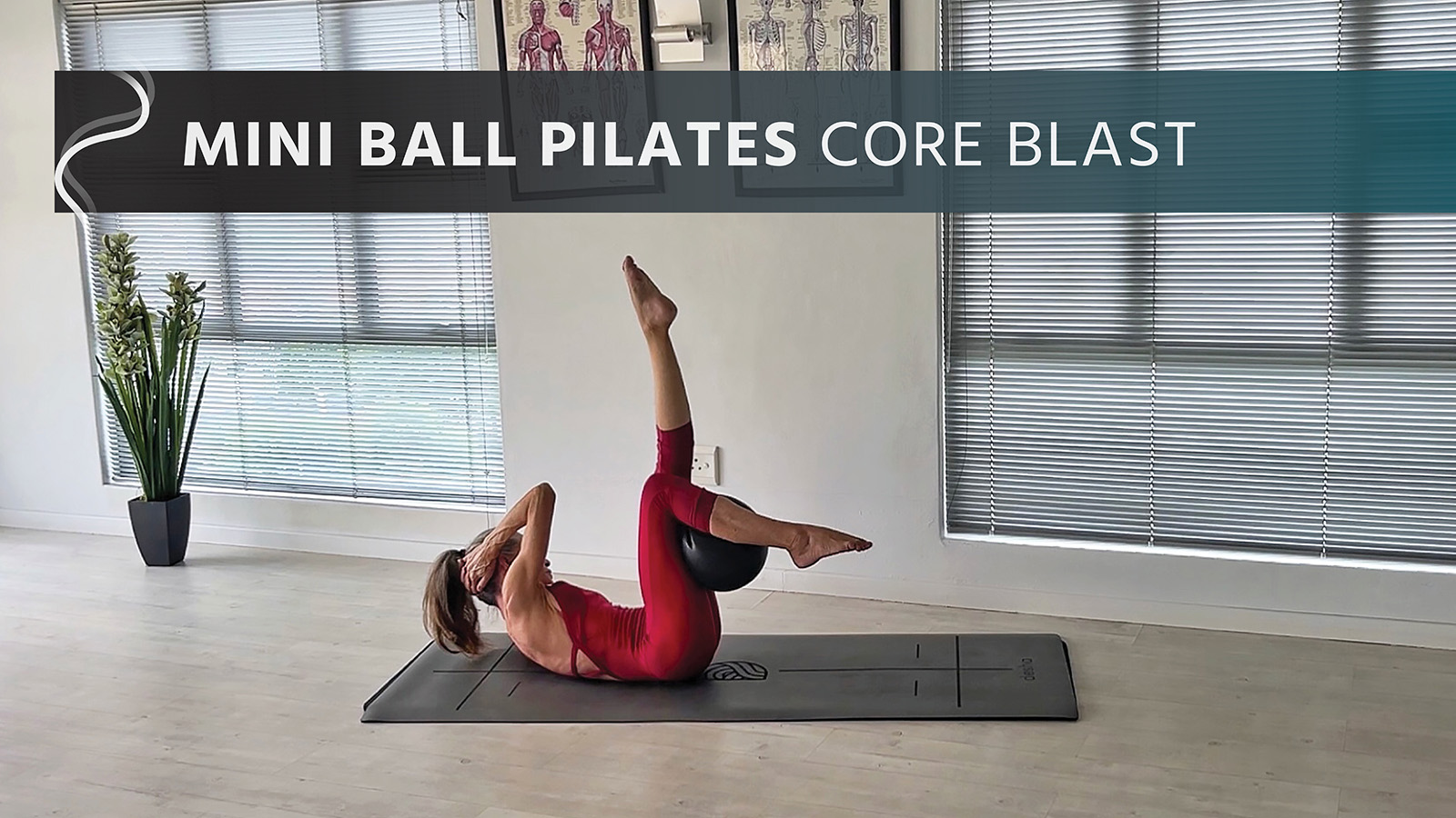 Mini Ball Pilates Core Blast Class - The Unbound Body